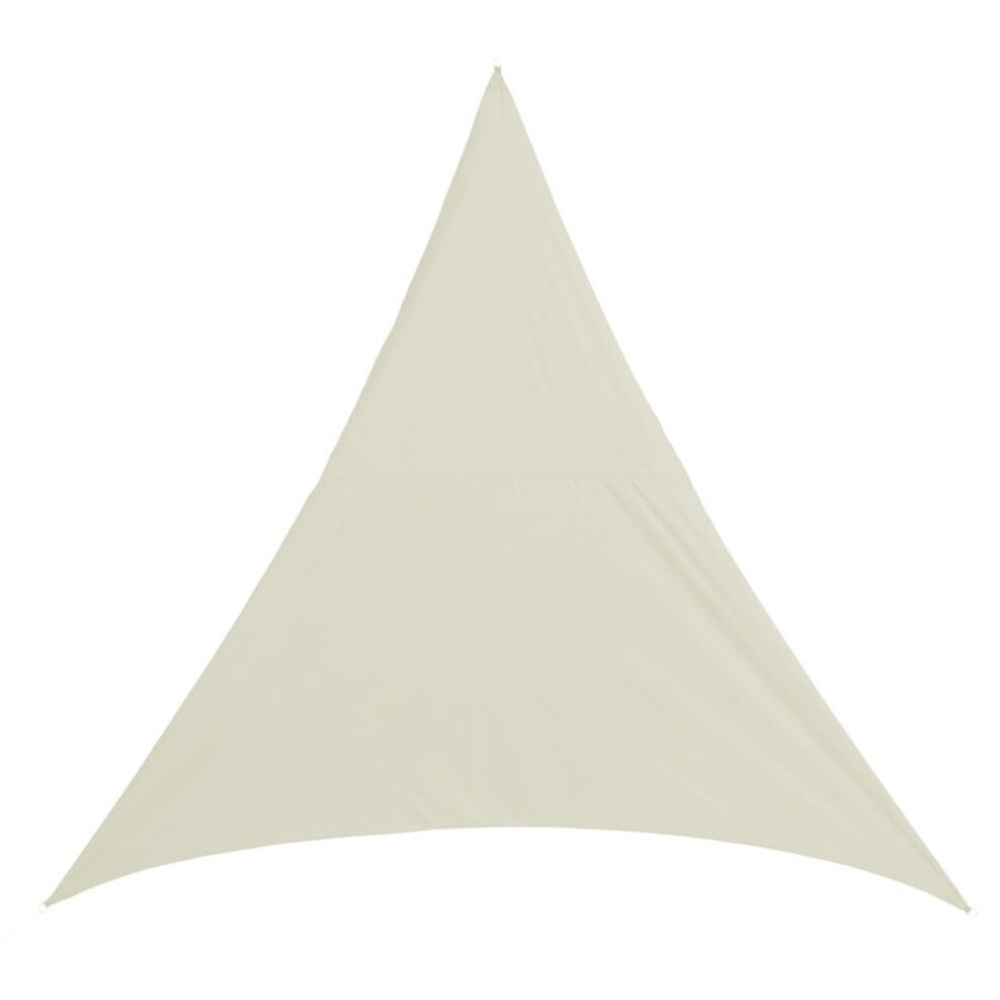 Solsejl, trekantet, beige - Silvan