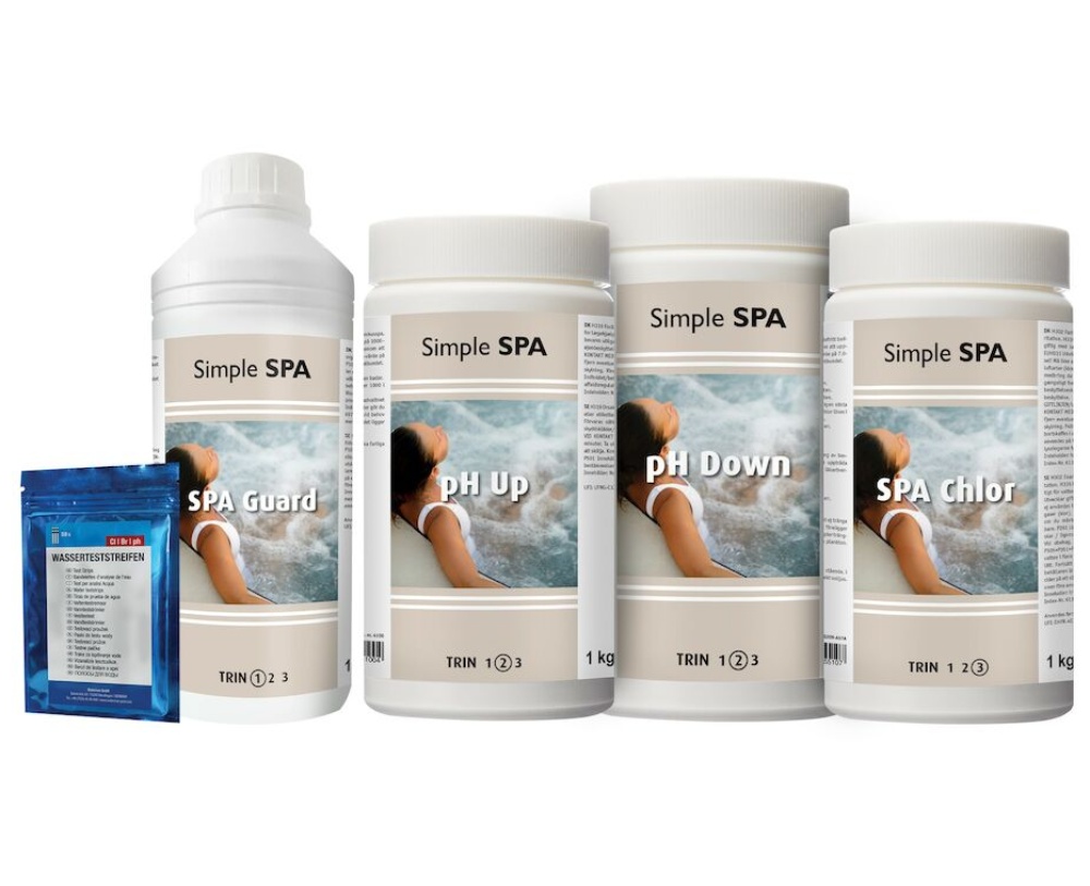 Simple Spa, Spa Start Kit, 5 dele - Silvan