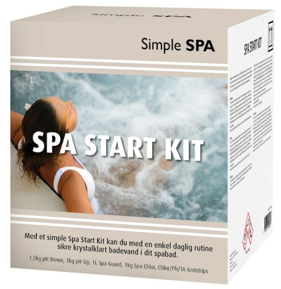 Simple Spa, Spa Start Kit, 5 dele - Køb Pool tilbehør online