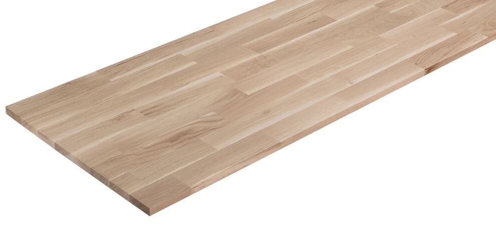 Skabt med omtanke, Hylde, massiv eg, 18x300x1200 mm - Silvan