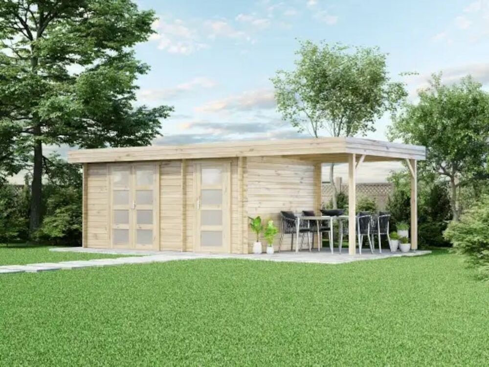 Anneks, Modern-E 44, 13,86 m² - Silvan