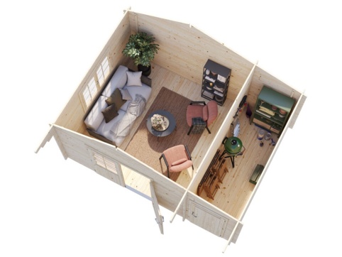 Anneks, Emma, 14,2 m² - Køb Hytter online