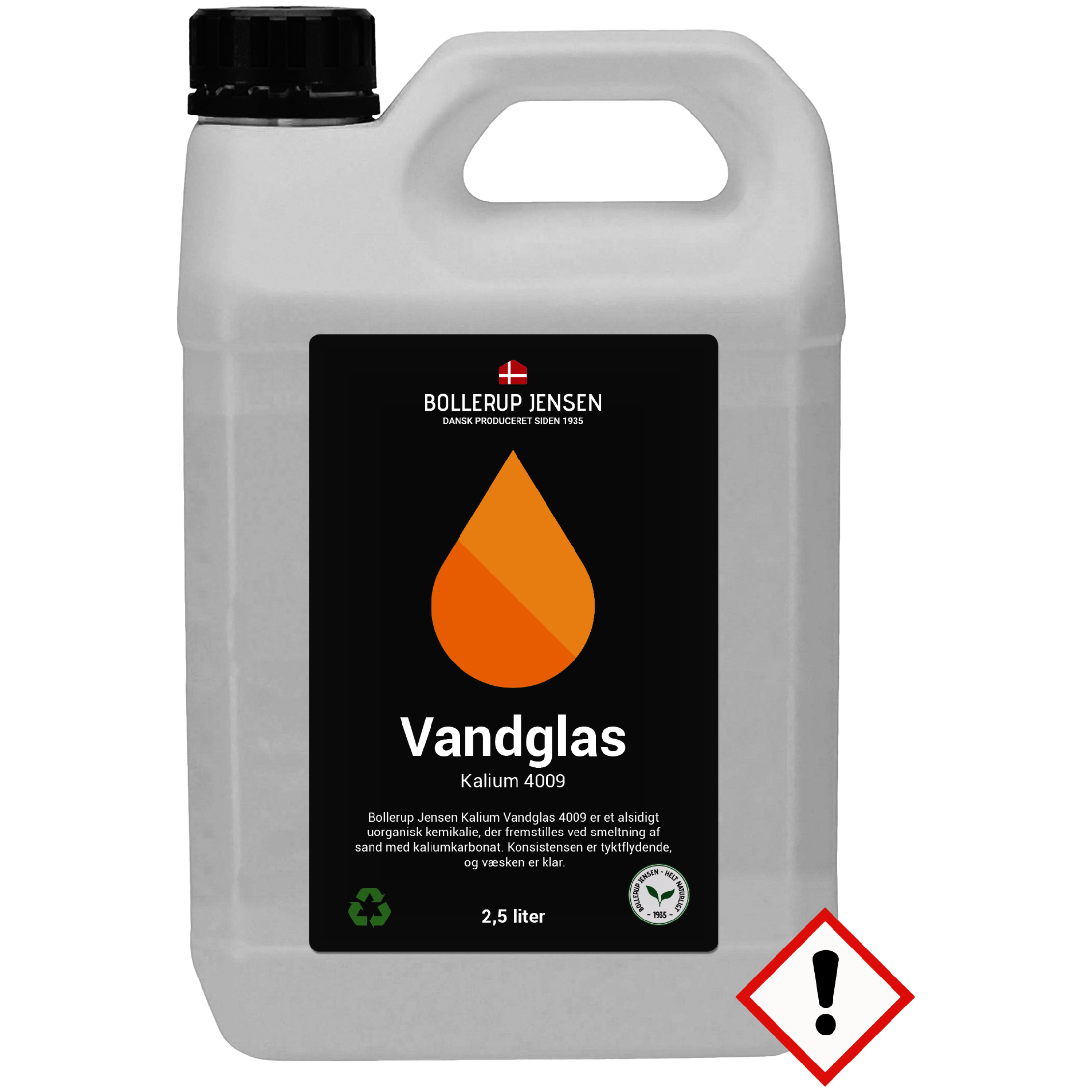 Vandglas, Kalium 4009, 2,5 L - Køb Rengøringsmidler online