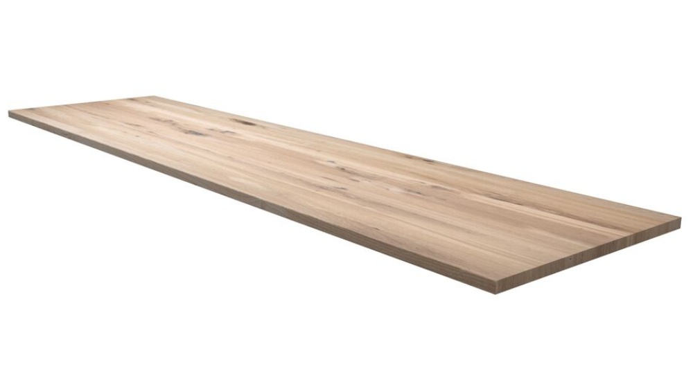 Skabt med omtanke, Bordplade, rustik eg, 26x610x2020 mm - Silvan