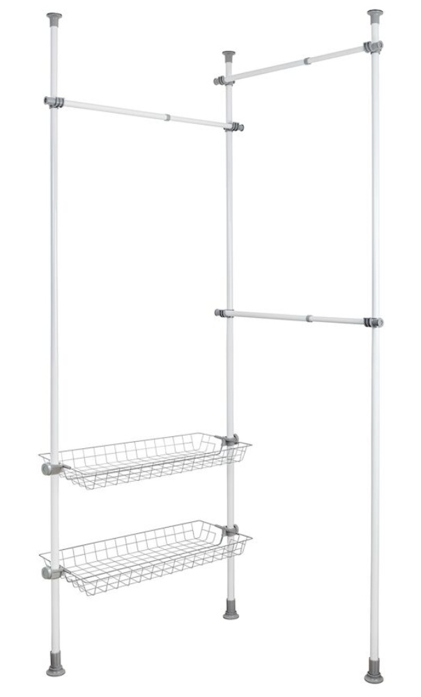 Wenko, Teleskopsystem, Hercules, Duo, hvid - Silvan