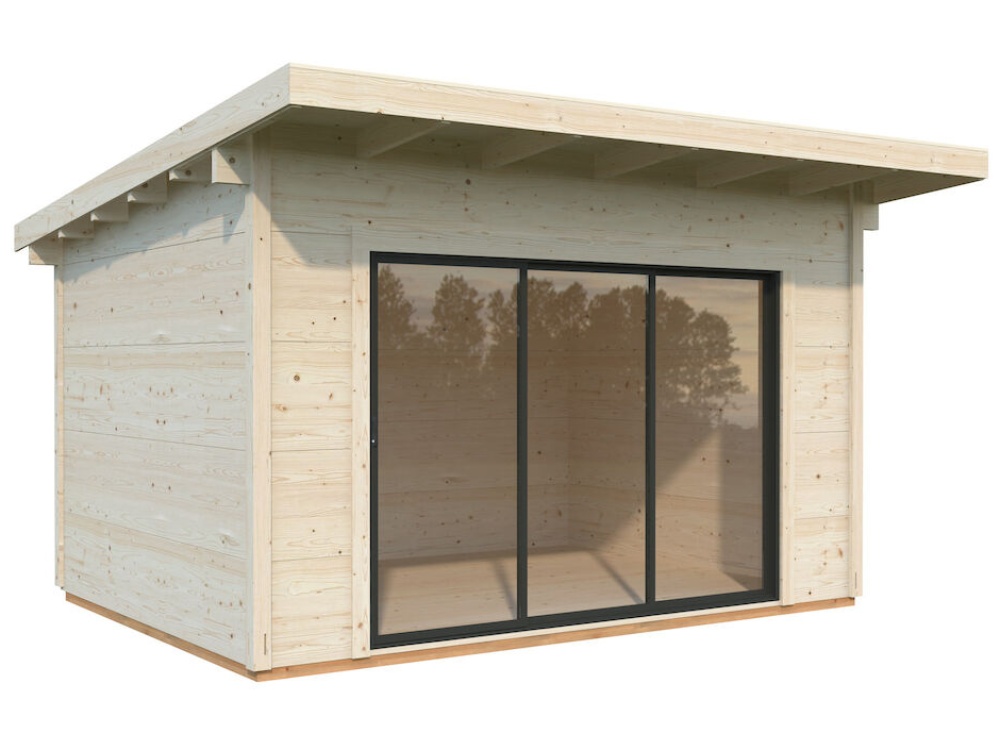 Anneks m/skydedør, Grace Plus, 11,2 m², natur - Silvan