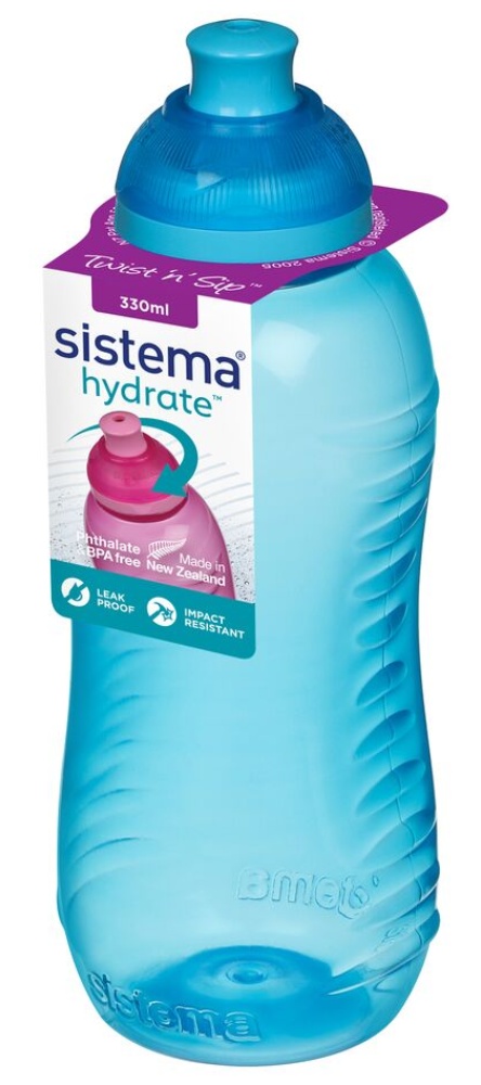 Sistema, Drikkedunk, Twist’n’Sip, 330 ml - Silvan