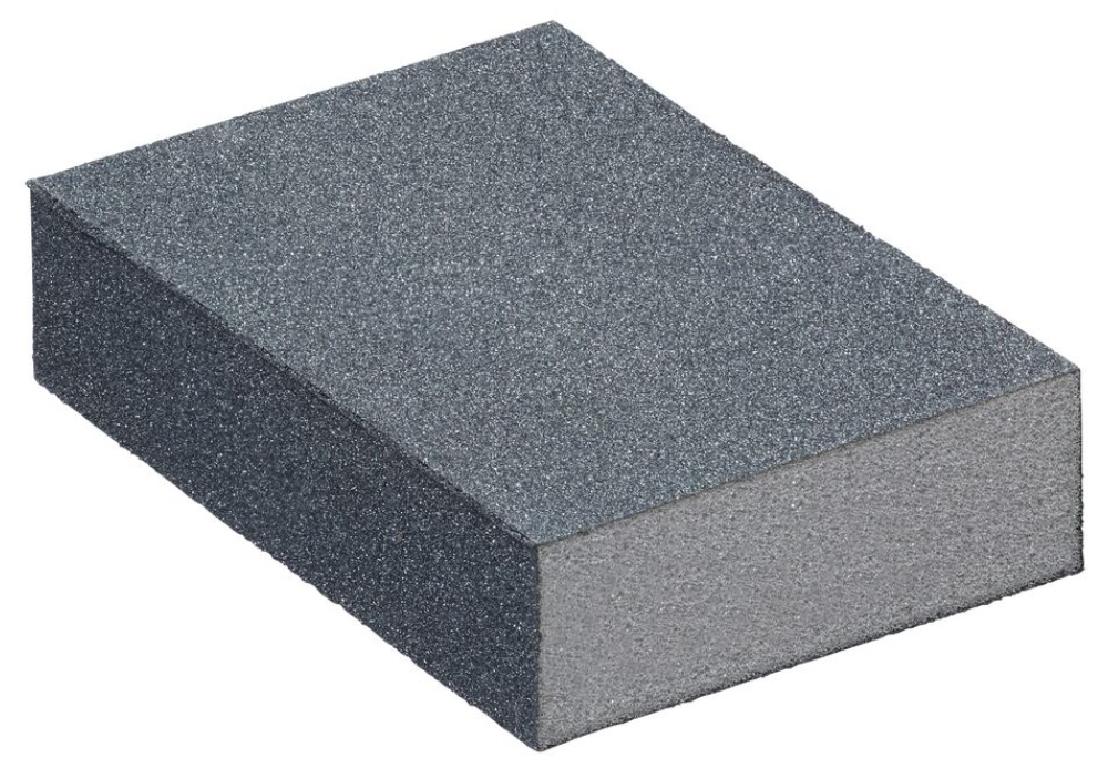 KWB, Slibesvamp, fin, polyskum, 70x100 mm - Silvan