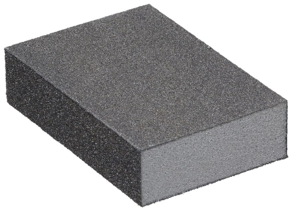 KWB, Slibesvamp, fin/medium, polyskum, 70x100 mm - Silvan