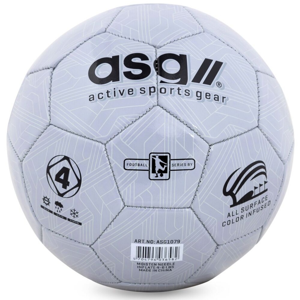 ASG, Fodbold, str/4, sølv - Silvan