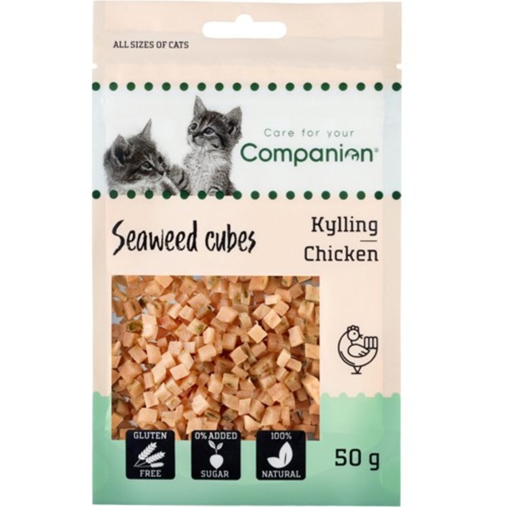 Snacks, Seaweed Cubes - Køb Kattemad online