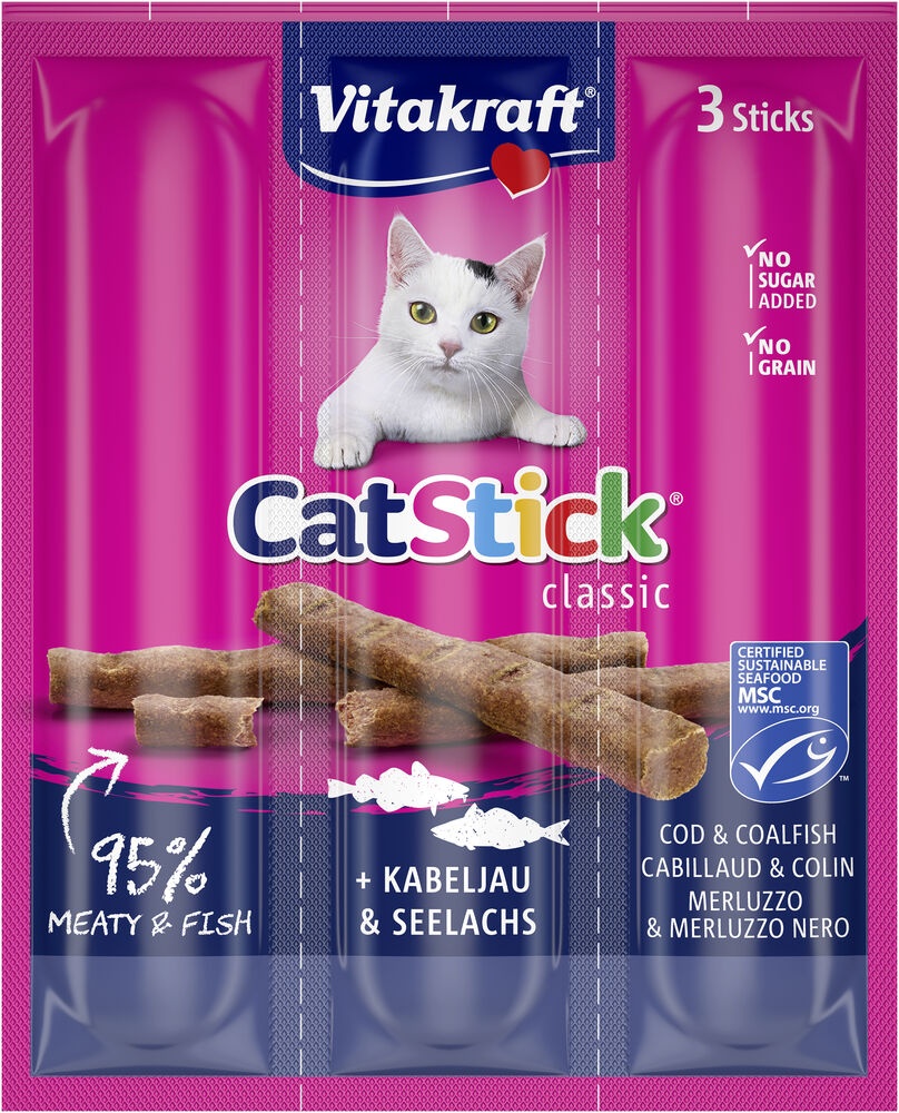 Snackpinde, Cat stick mini - Silvan