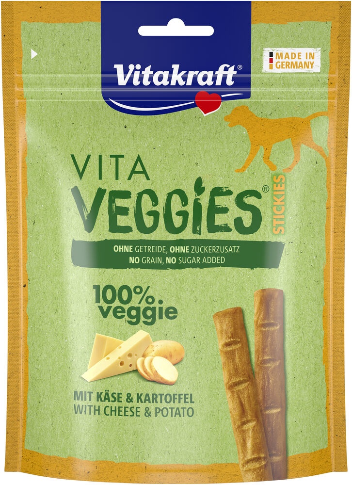 Vegetariske snacks m/kartofler og ost, Veggies Stickies - Silvan
