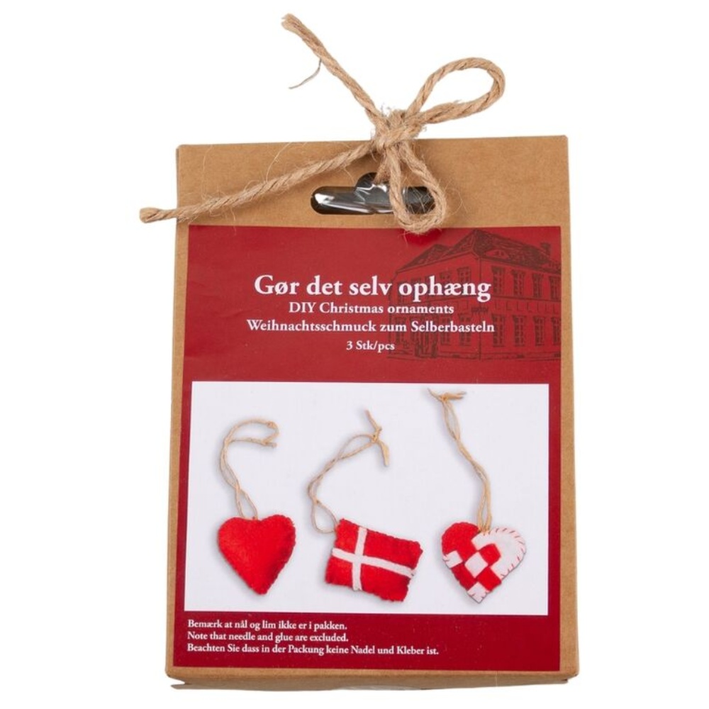 DIY-julepynt, 3 stk. - Silvan
