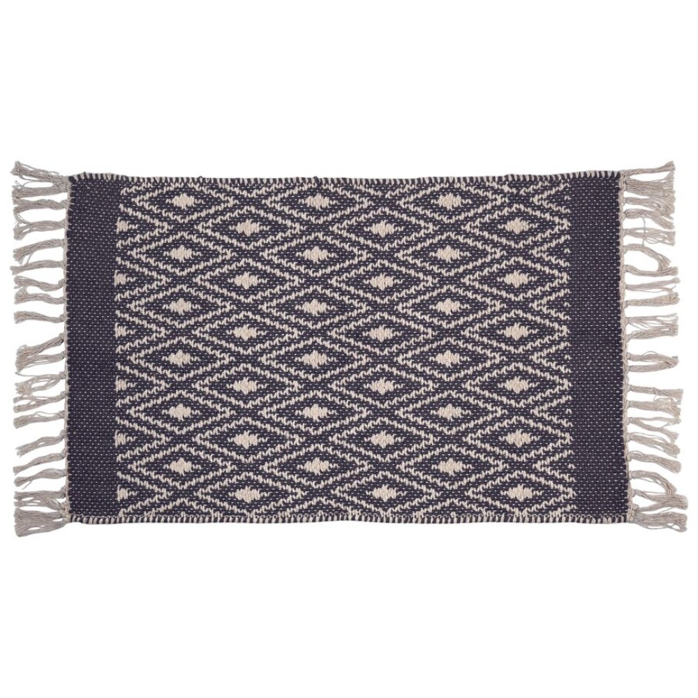 Bademåtte, Elda, grå, 50x80 cm - Silvan