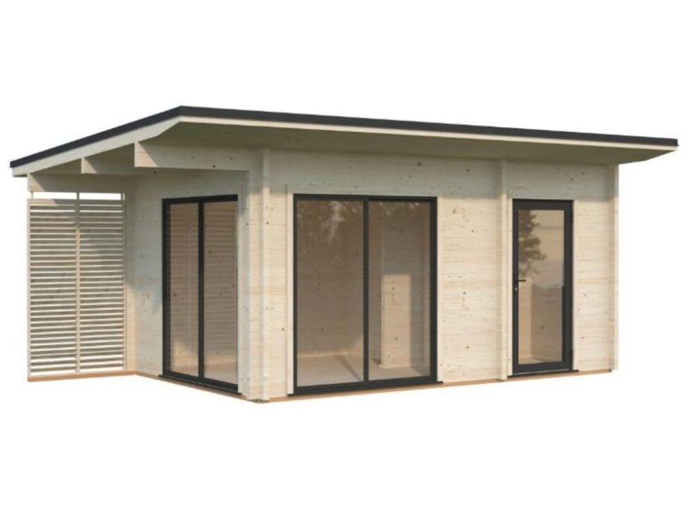 Anneks, Cecilla, 14,2 m², natur - Silvan