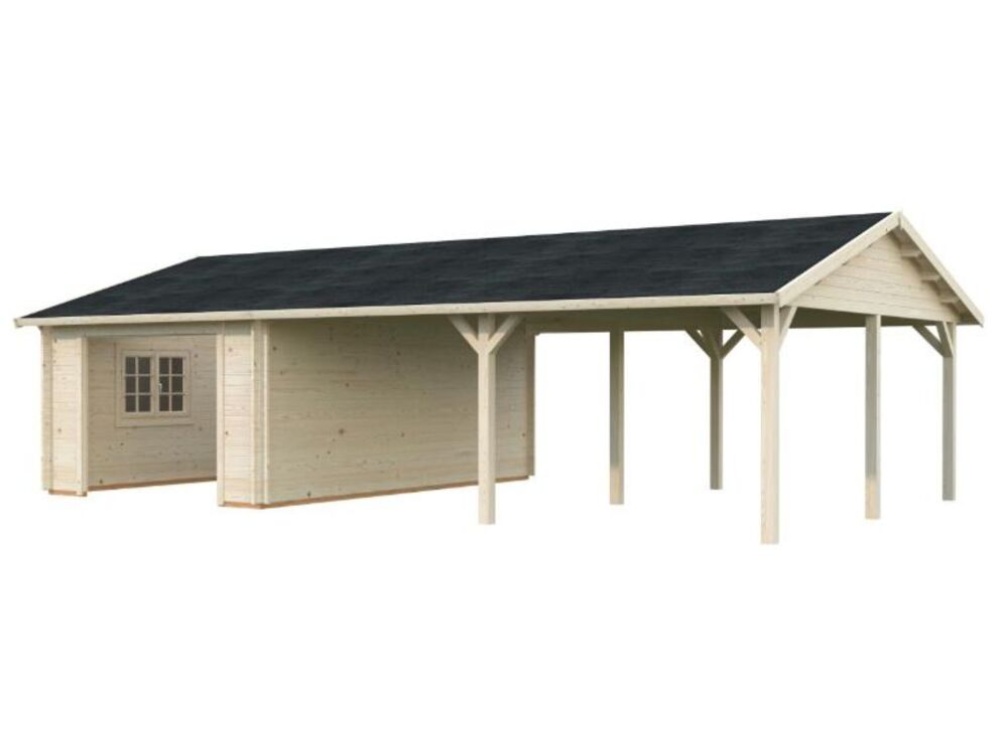 Garage, Roger, 52,2 m², natur - Silvan