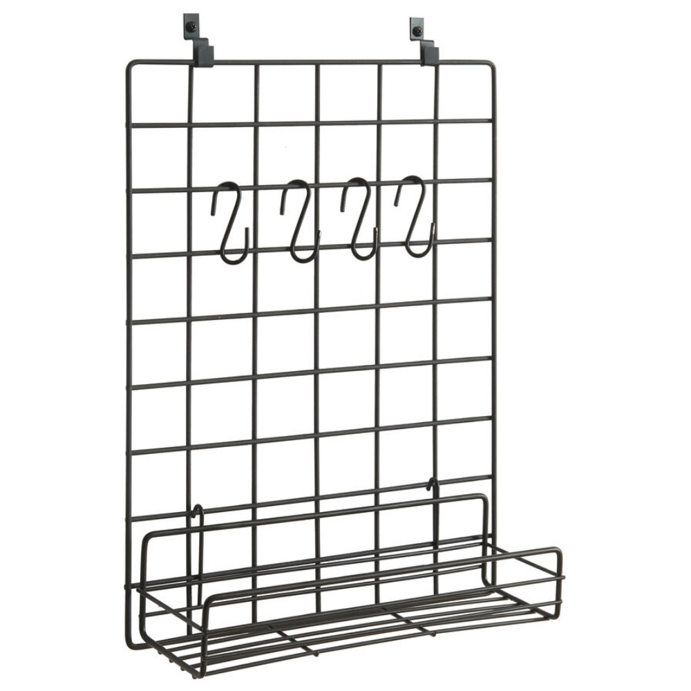 Millex, Organizer, 4 kroge, stål, sort - Silvan