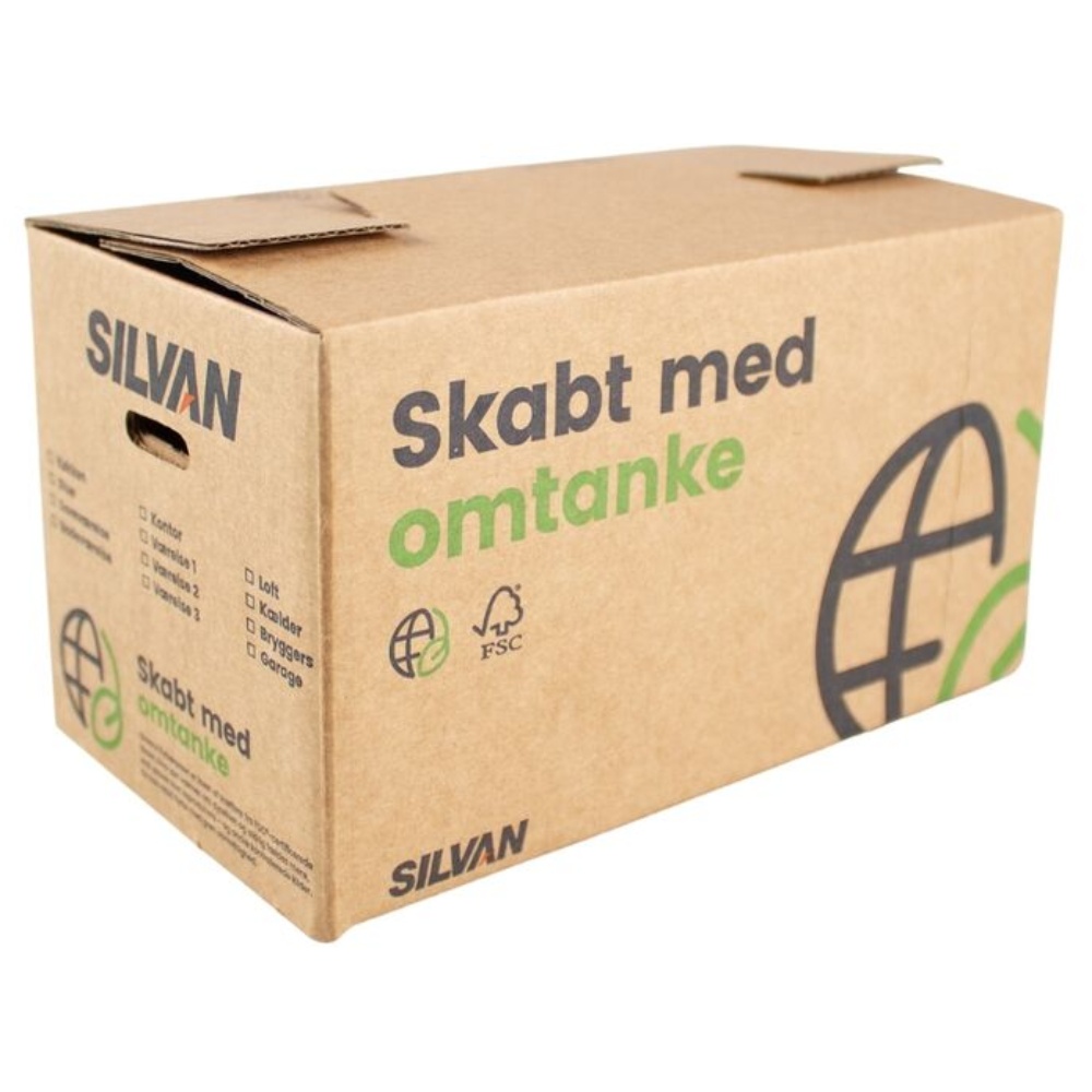 Skabt med omtanke, Flyttekasse, mini, 9x9x16,3 cm - Silvan