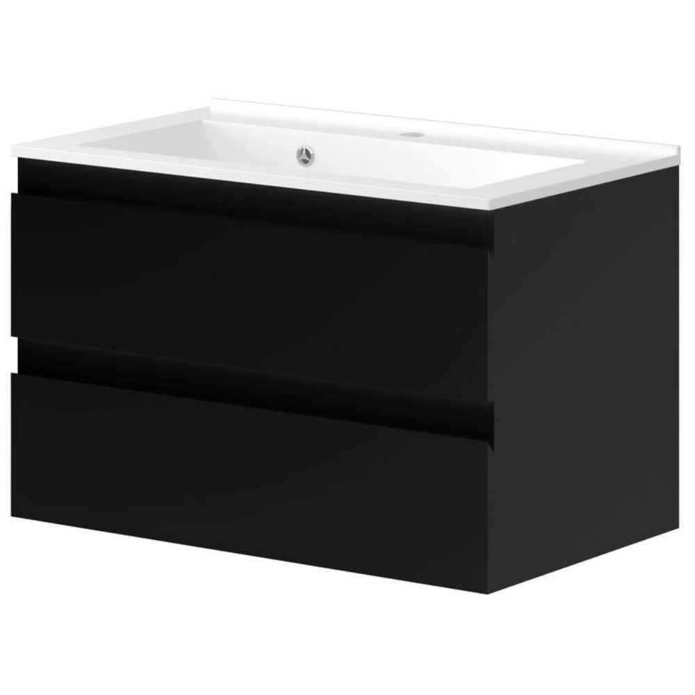 Nortiq, Underskab ekskl. vask, Venedig, 80 cm, mat sort - Køb ...