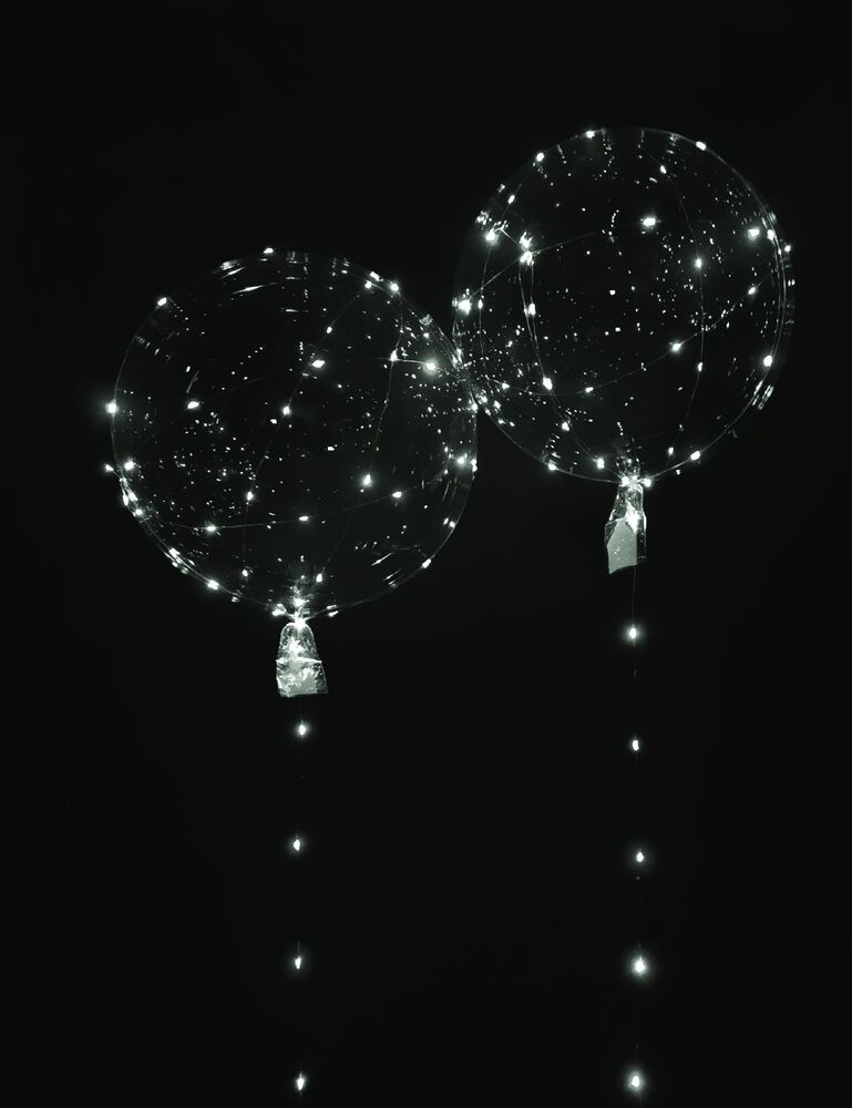 LED-balloner, 2 stk. - Silvan