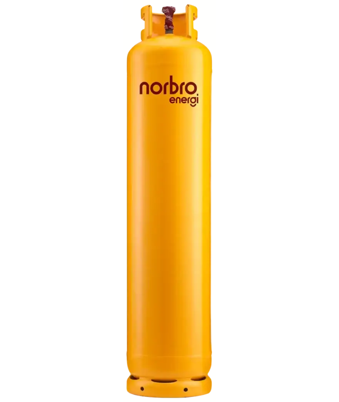 Norbro Energi, Gasflaske inkl. gas, gul, 33 kg - Silvan
