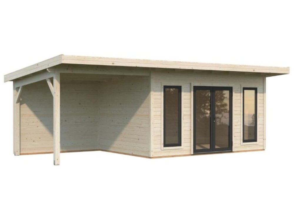 Havehus m/overdækning, Aurelia, 20,6 m², natur - Silvan
