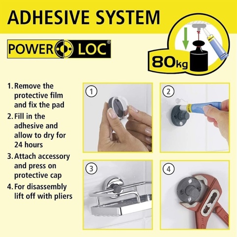 Wenko, Håndklædekrog, Sion - Køb Håndklædeholdere & -kroge online